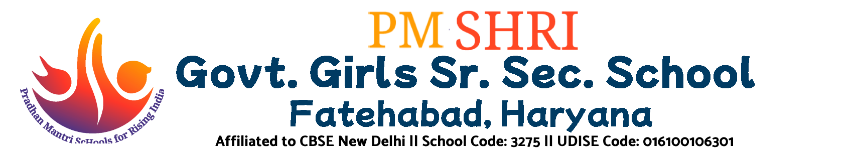 Welcome to PM SHRI Govt. Girls Sr. Sec. School, Fatehabad